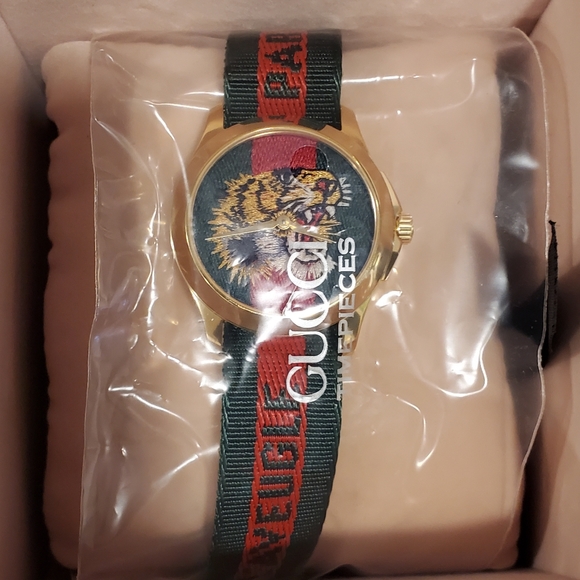Gucci | Accessories | Gucci Mens Timeless Tiger Watch Nwt | Poshmark